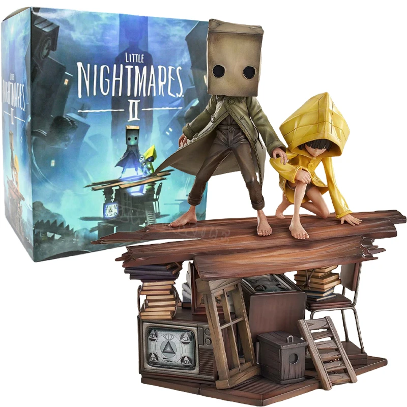Little-Nightmares-II-Anime-Game-Figure-Six-Mono-Together-Action-Figure ...