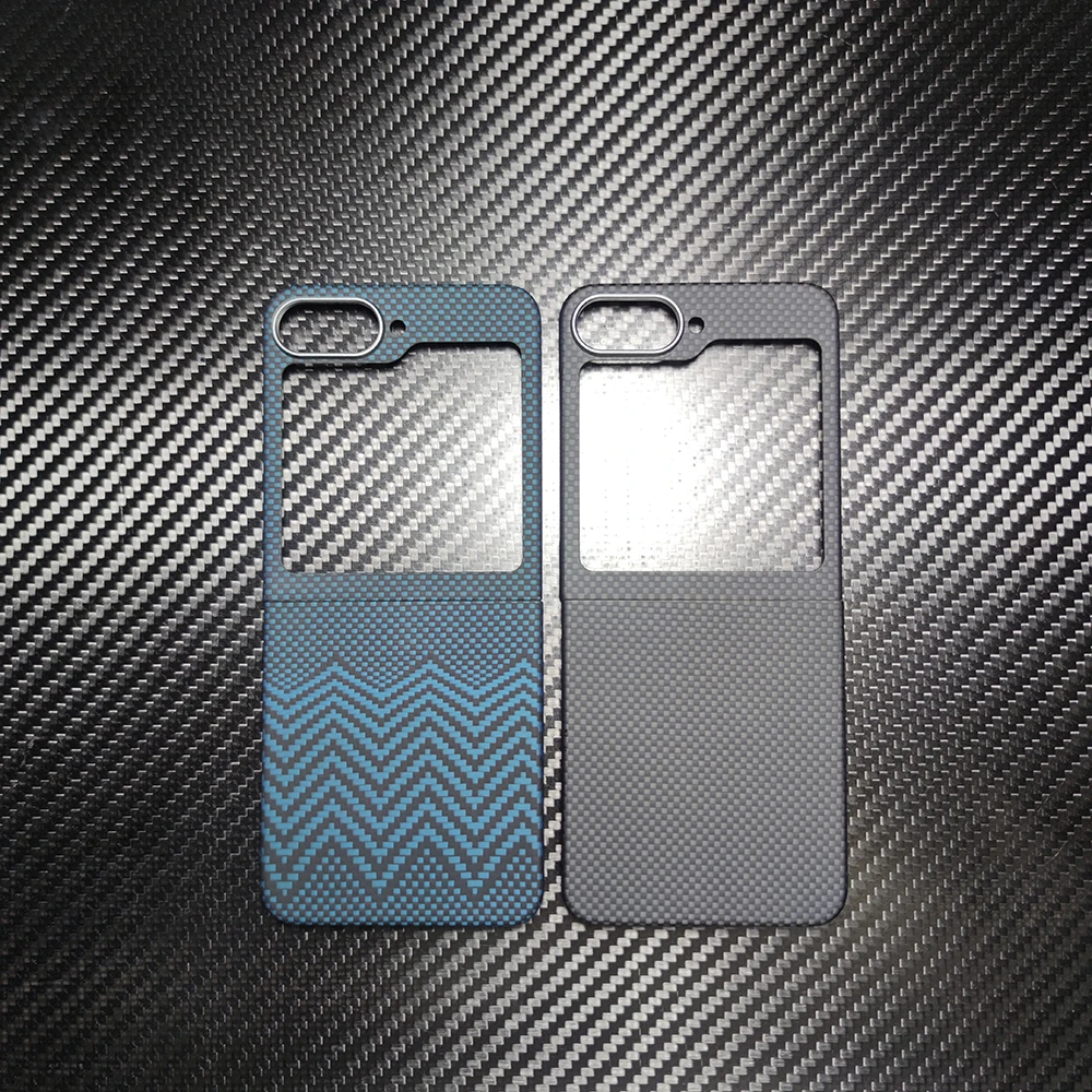 really-Carbon-fiber-For-Samsung-Galaxy-Z-Flip-6-case-Ultra-Thin-Aramid ...