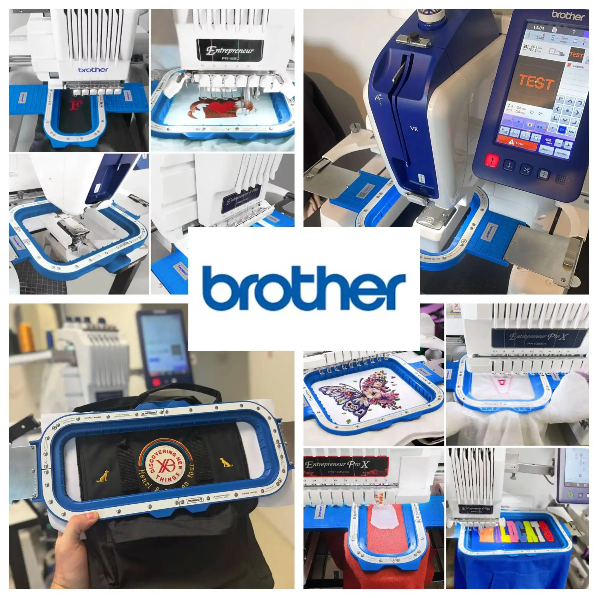 for Brother Magnetic Hoops embroidery machine pr1055x pr1000 pr680 ...