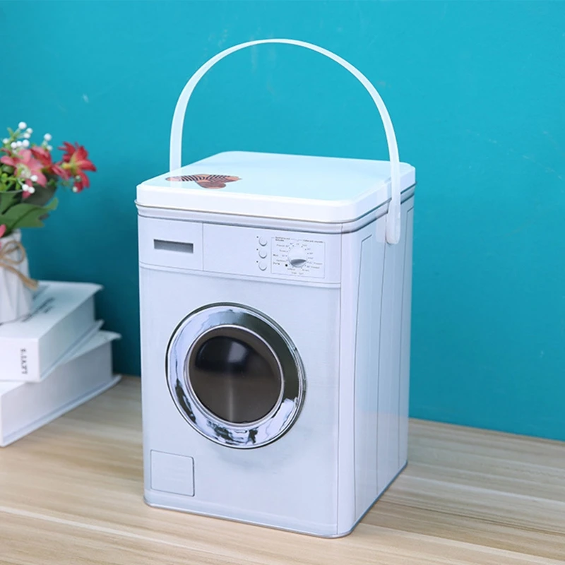 Washing-Powder-Storage-Tin-with-Handle-for-Creative-Laundry-Powder-Bin ...