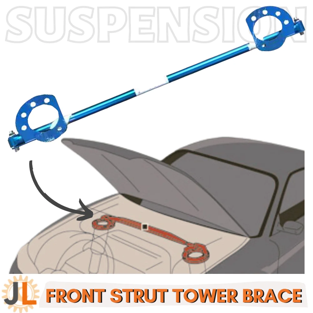 For Honda Accord Mk6 1998-2002 Front Strut Bar Tower Brace Suspension ...
