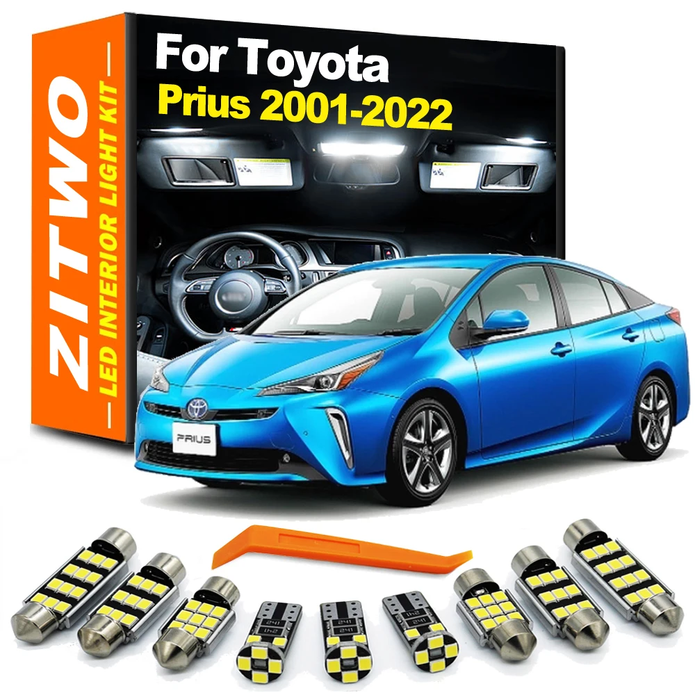 ZITWO-LED-Bulb-Interior-Dome-Reading-Map-Plate-Light-Kit-For-Toyota ...