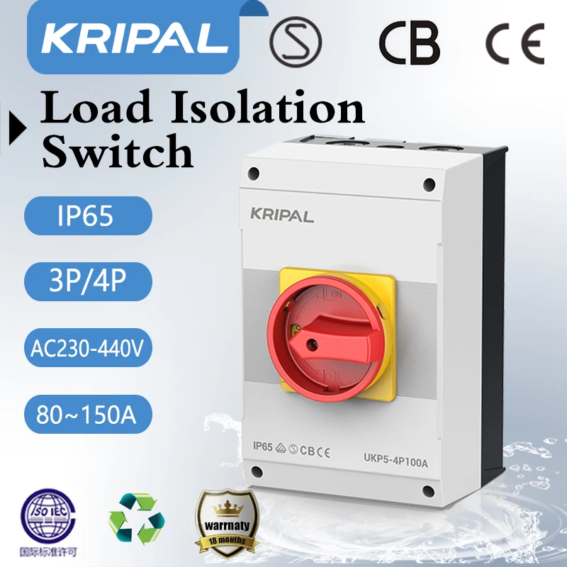 Waterproof-Electrical-Control-150A-Isolator-Switch-100A-Changeover ...