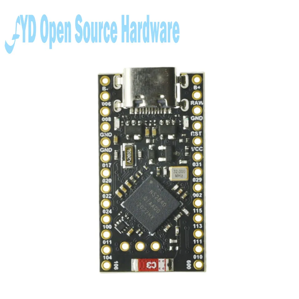Nrf52840 Development Board Compatible With Nice Nano V2 0 Bluetooth Compatible Charging