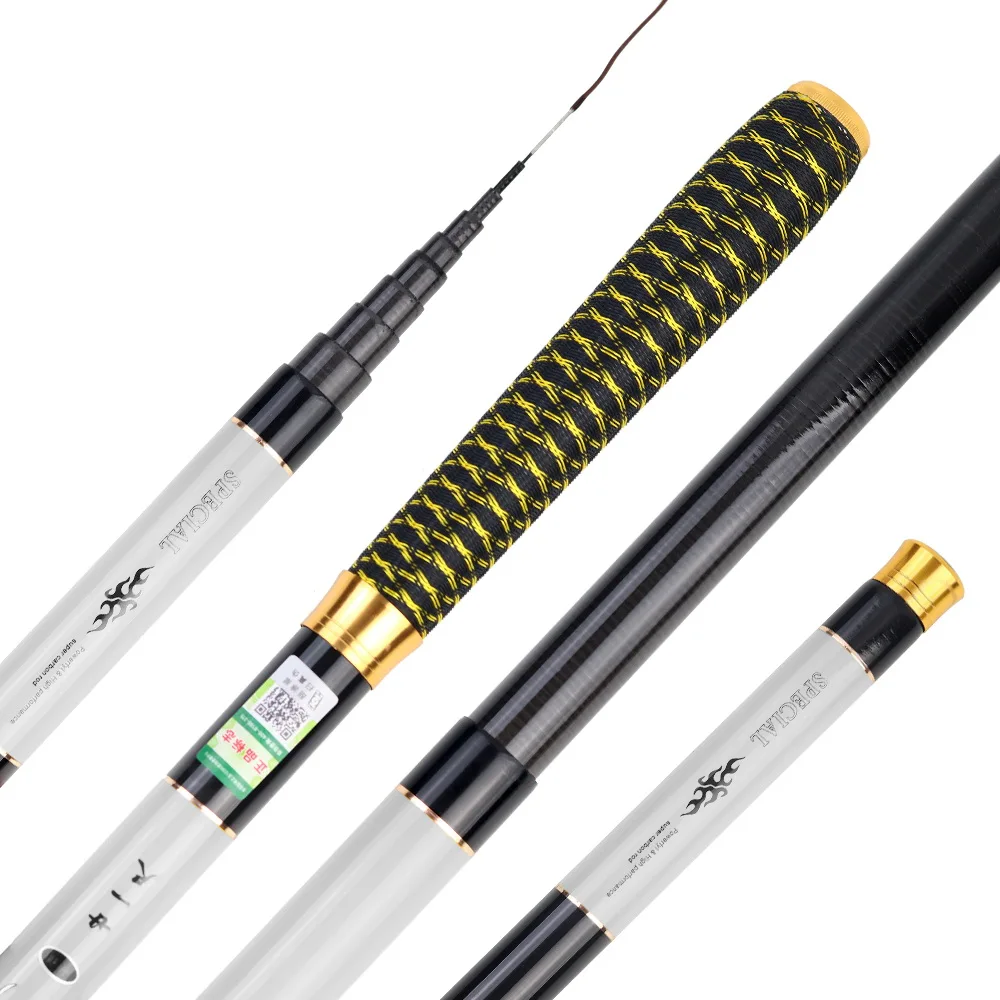 JOSBY-Freshwater-Telescopic-Fishing-Rod-Carbon-Fiber-Ultralight-Feeder ...