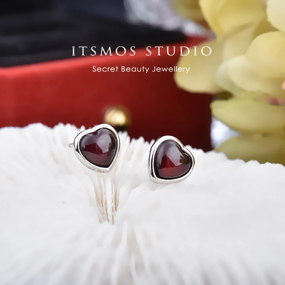 ITSMOS-pendientes-de-plata-con-piedra-preciosa-para-mujer-aretes-con ...