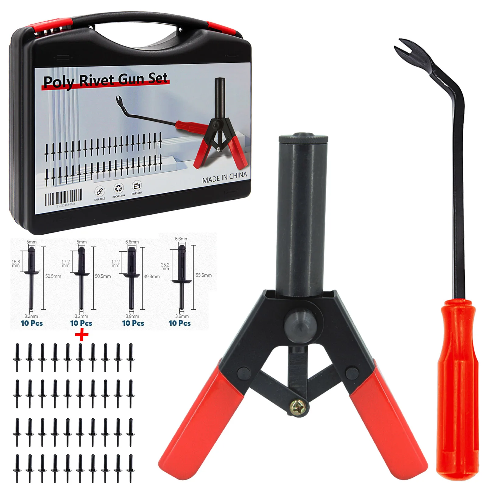 Car-Plastic-Rivet-Gun-Kit-40Pcs-Nylon-Blind-Rivets-Set-Bonus-Fastener ...