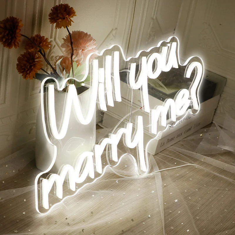 Will You Marry Me Light Up Sign