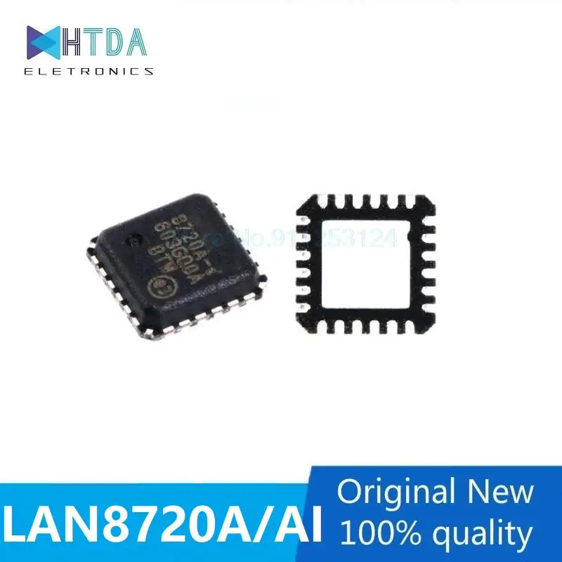 5 개/몫 LAN8720A CP TR LAN8720A LAN8720AI CP TR QFN24 신규 및 기존 IC|반도체 집적회로 ...
