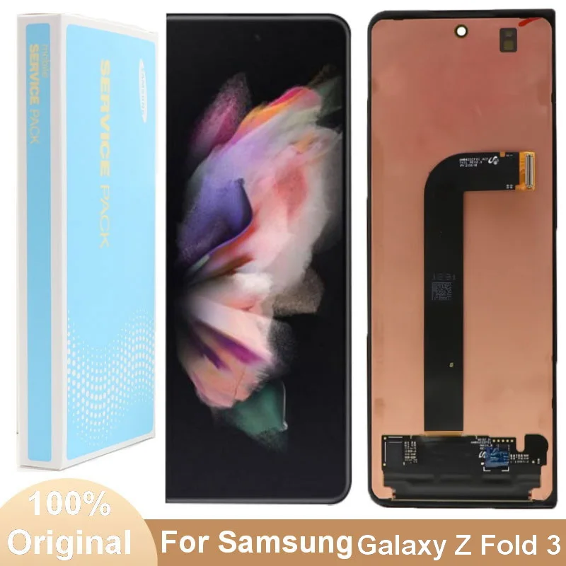 Original For Samsung Galaxy Z Fold 3 5G F9260 F926B F926U F926W AMOLED ...