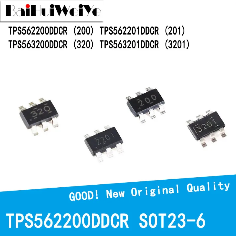10Pcs-Lot-TPS562200DDCR-200-TPS562201DDCR-201-TPS563200DDCR-300 ...