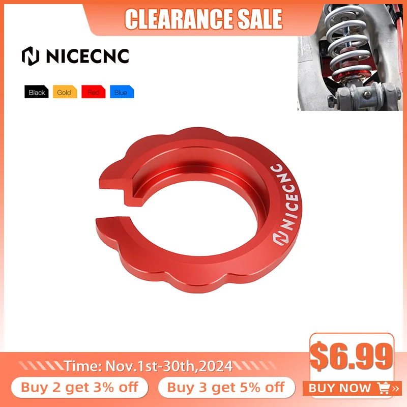 NICECNC-Raptor-700-Rear-Shock-Absorber-Spring-Seat-ATV-For-Yamaha ...