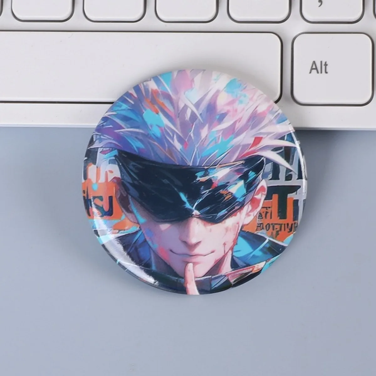 Cosplay Badge For JJK Gojo Satoru Lightning Jujutsu Anime Theme Badge ...