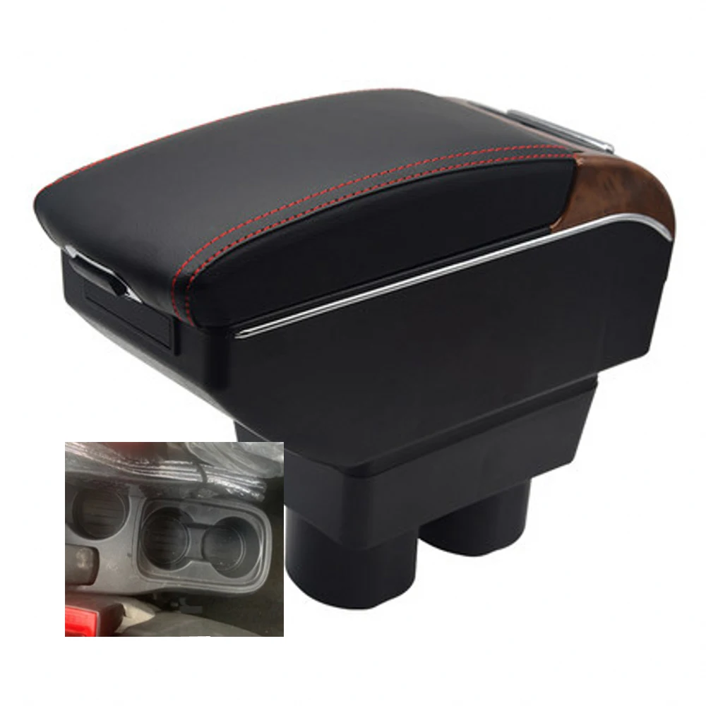 For-Ford-Figo-Armrest-Box-Interior-Parts-Car-Center-Console-Arm-Storage ...