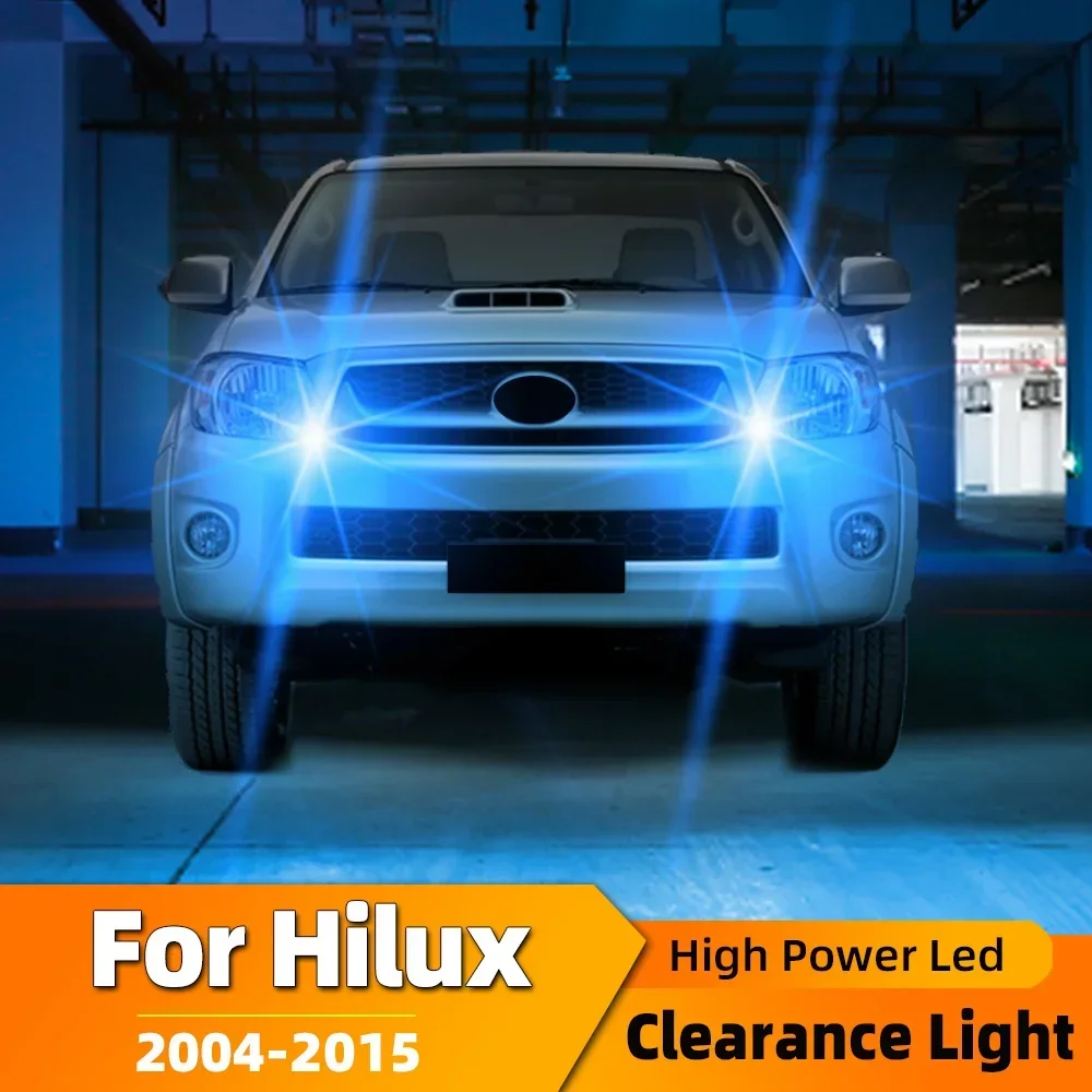 2pcs LED Parking Light For Toyota Hilux Accessories 2004 2005 2006 2007 ...