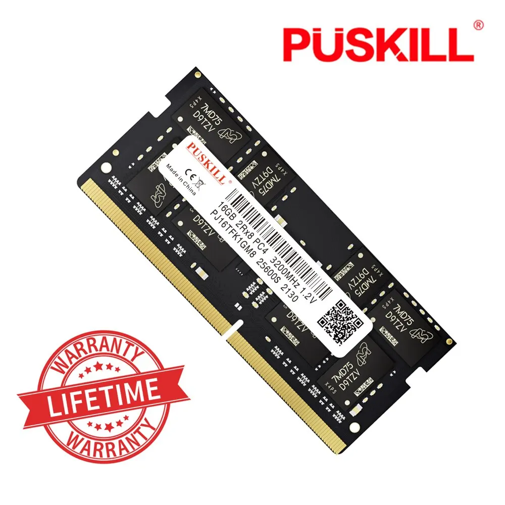 PUSKILL-Memoria-Ram-Notebook-DDR4-DDR3L-16GB-8GB-4GB-32GB-3200-2666 ...