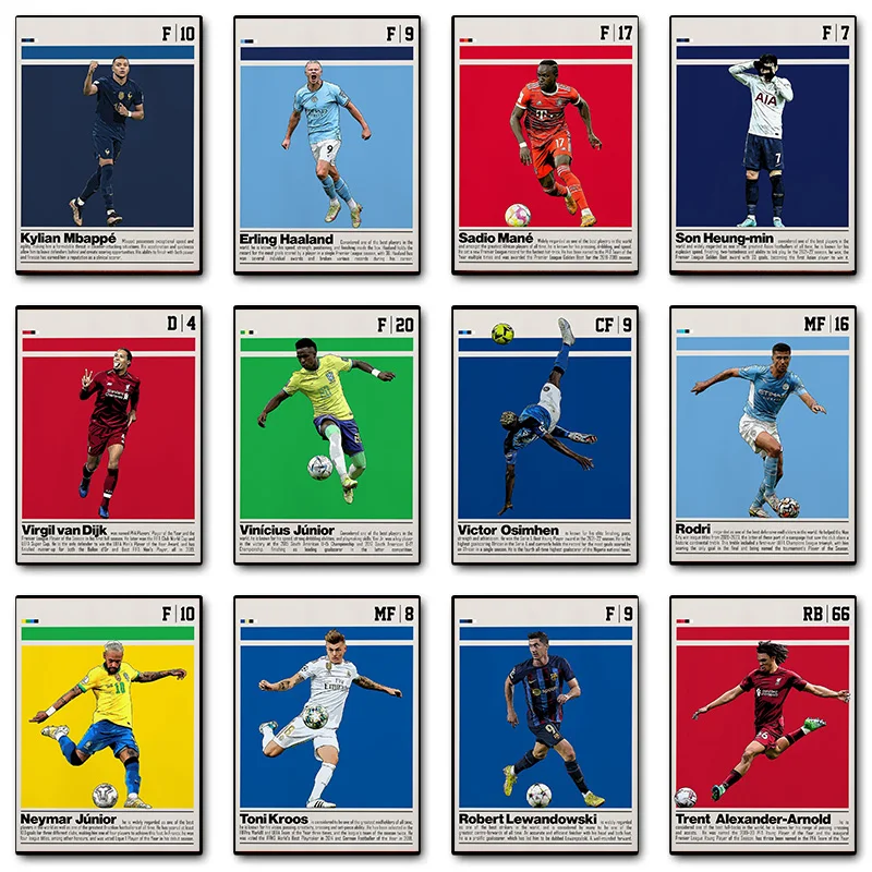 Soccer-Sports-World-Famous-Football-Star-Athlete-Champion-Player-Poster ...