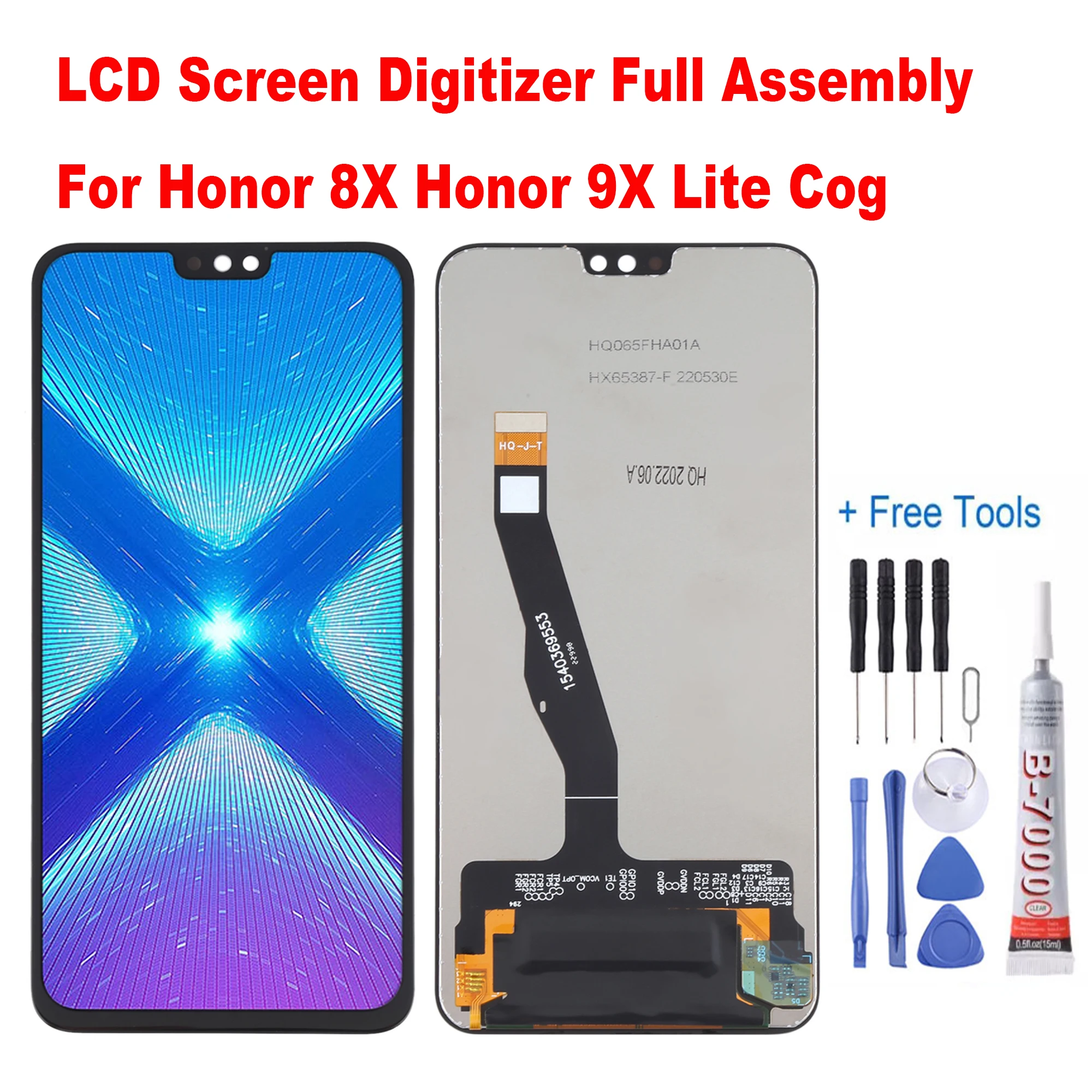 LCD Display Screen Digitizer Full Assembly For Honor 8X/ 9X Lite/10 ...