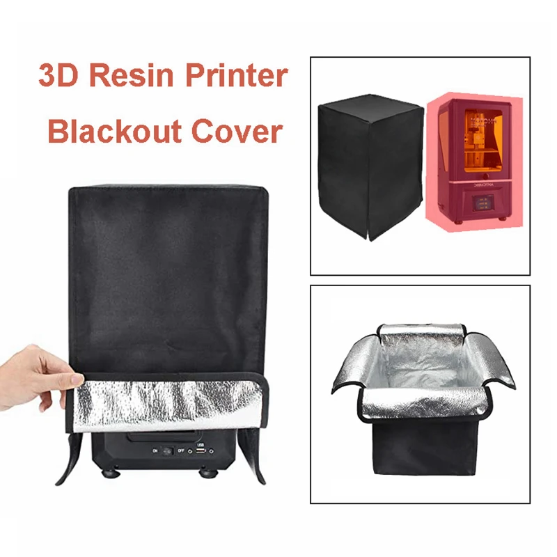 Blackout-Cover-for-Resin-3D-Printer-Enclosure-Protection-from-UV-Dust ...