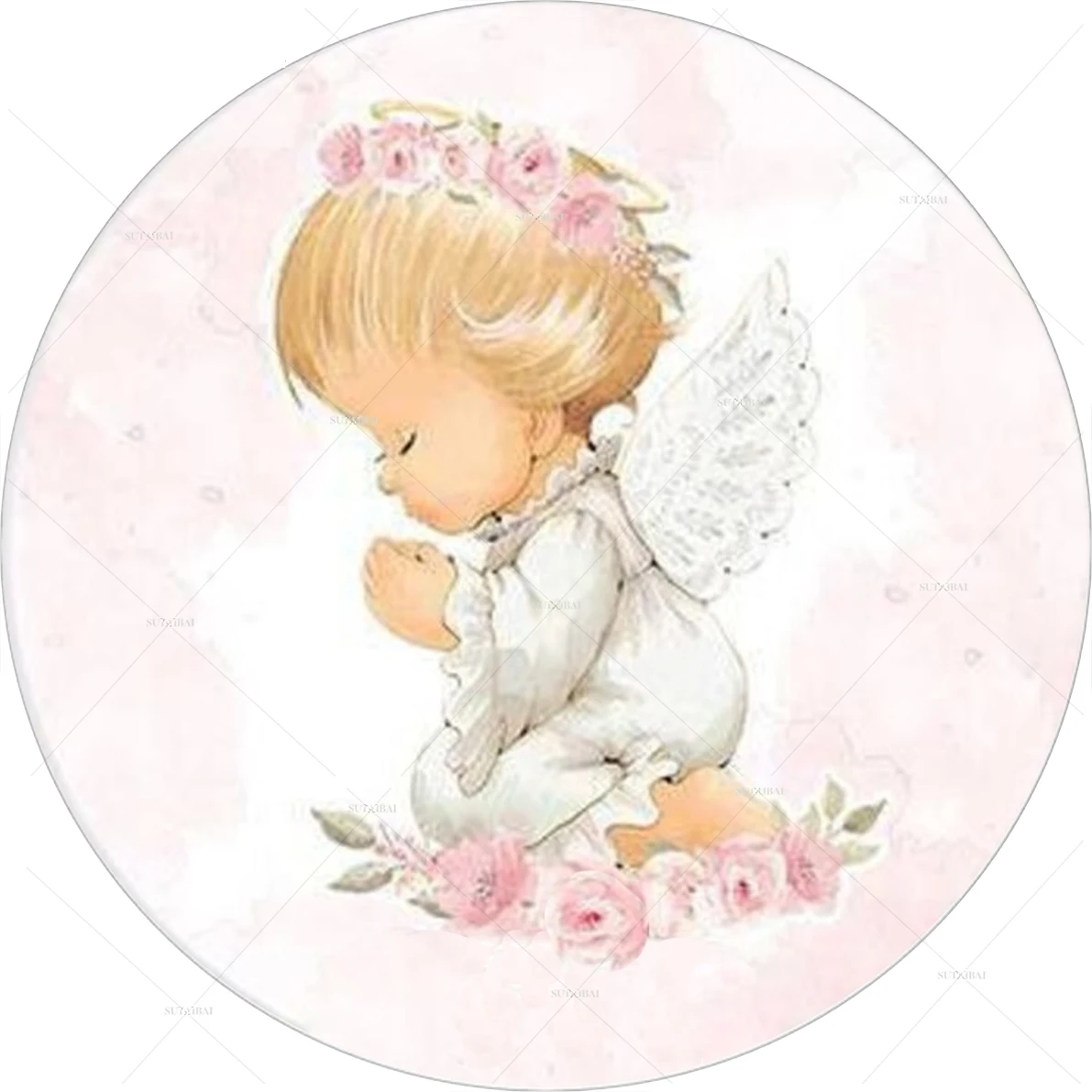 Precious Moments Angel Baptism