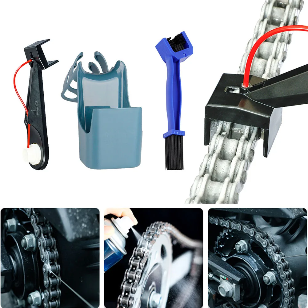 2-10Pcs Bicycle Chain Lubricant Applicator Tool Grease Lubrication Kit ...