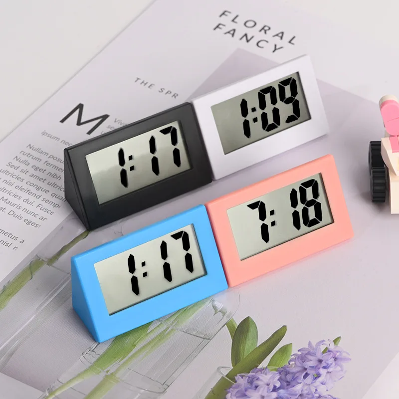 Portable-Mini-LCD-Digital-Clock-Bedroom-Simple-Small-Electronic-Watch ...