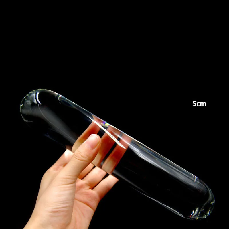 4,5 cm-Bâton De Massage En Verre Cristal, Bâton De Méditation, Bâton De ...