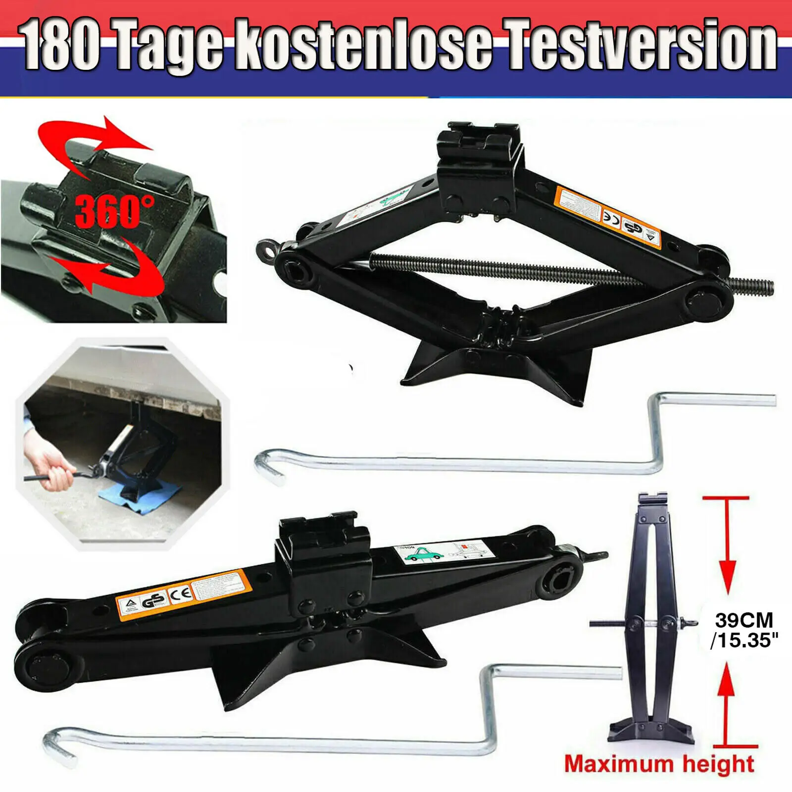 DayPlus-Carro-Jack-Trolley-com-Hand-Crank-2-Toneladas-para-Carros-SUVs ...