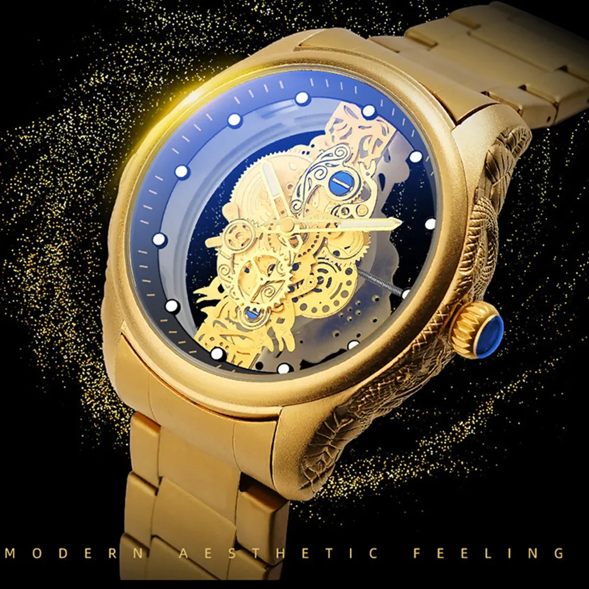 Embossed-Gold-Watches-Quartz-Men-s-Watches-Fashion-Business-Double ...