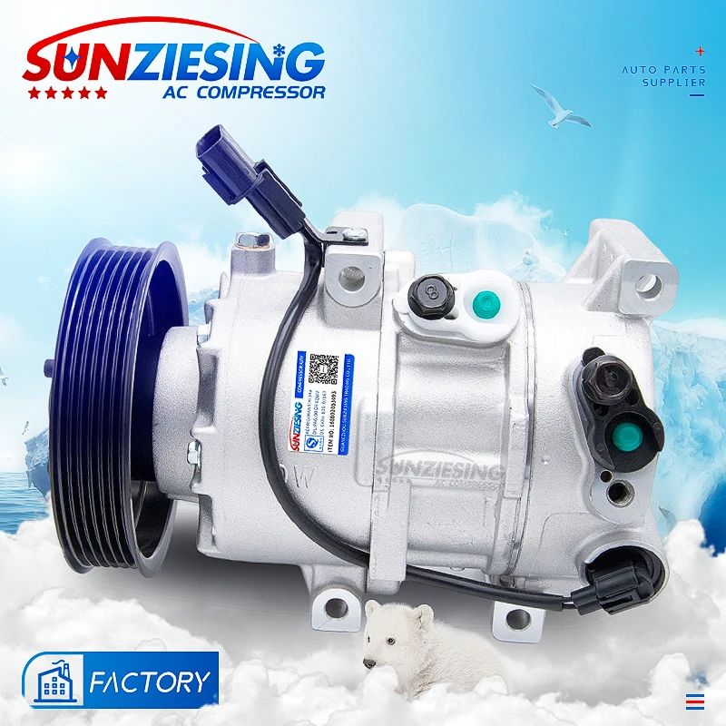 Compresor-A-C-para-Hyundai-Accent-Kia-Rio-2011-2017-977011R100 ...