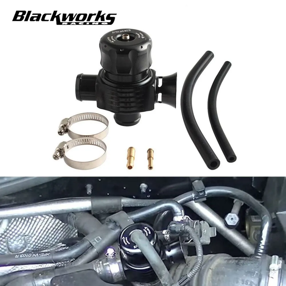 Universal-Turbo-Diverter-Dump-Blow-Off-Valve-Dual-Port-With-Horn-For-VW ...