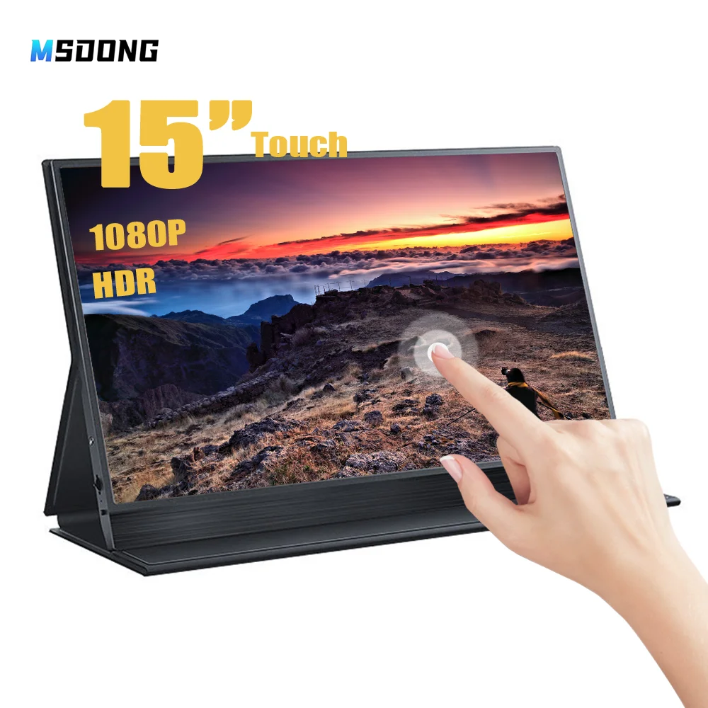 Monitor-port-til-de-15-polegadas-fhd-1080p-ips-touch-screen-mini-hdmi ...