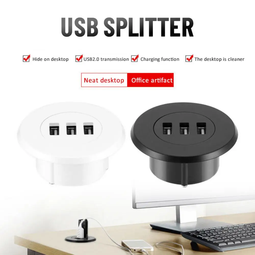 Desktop-Embedded-USB-2-0-Hub-Mesa-do-computador-um-arrasto-tr-s-divisor ...