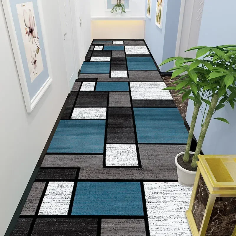 Modern-Luxury-Hallway-Long-Rugs-Stair-Mat-Hotel-Floor-Mats-Geometric ...