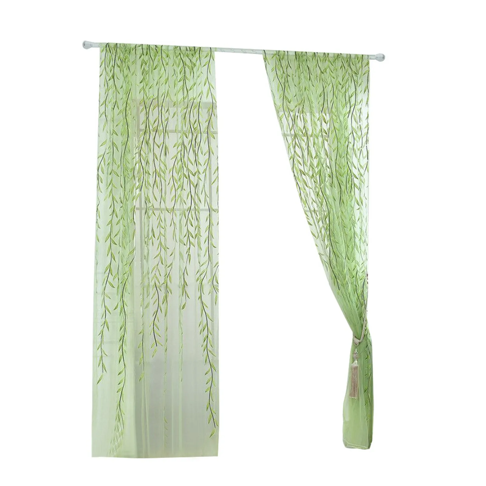 1pc-Voile-Solid-Sheer-Window-Curtains-For-Living-Room-Bedroom-Window ...