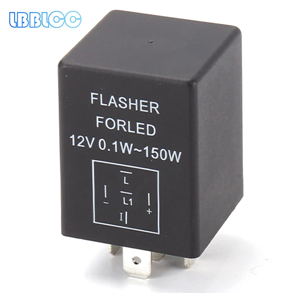 5 pins Car LED Electronic Flasher Relay LED Turn Signal Light Blinker ...