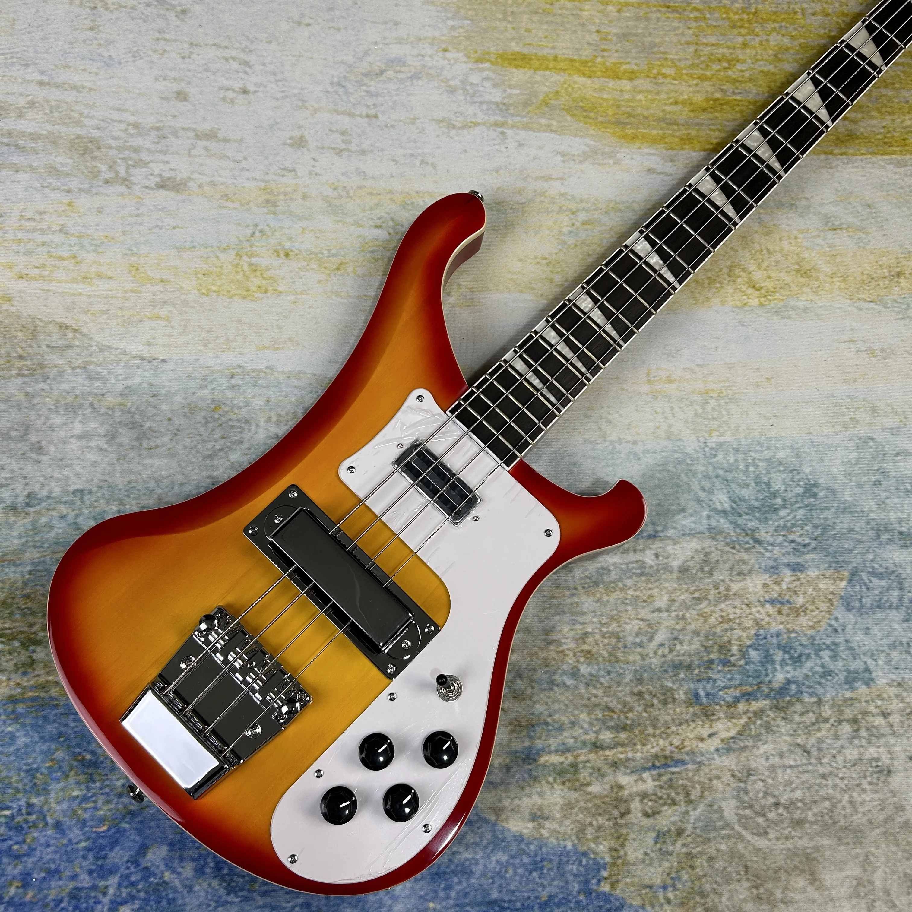 Rickenbacker 4003 Electric Guitar, Bass Guitar, Basswood Body, Cherry ...