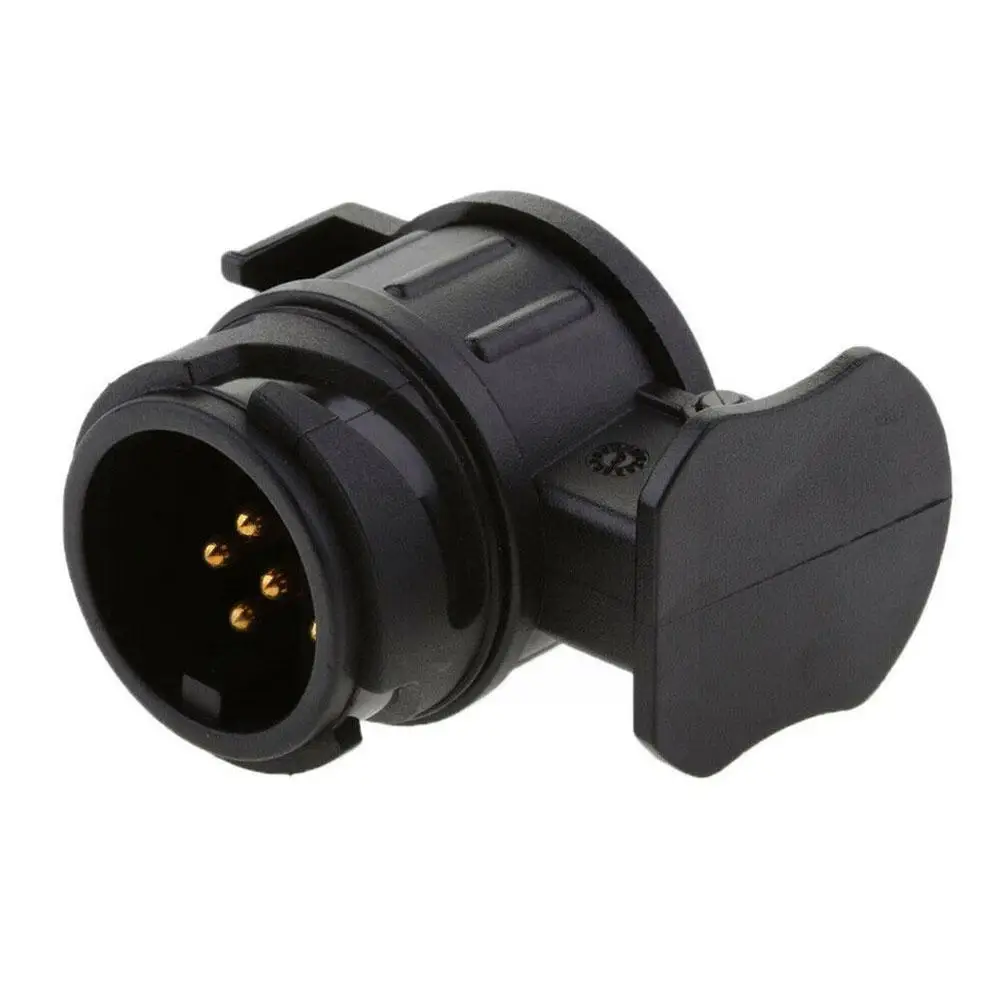 13-To-7-Pin-Plug-Adapter-Trailer-Connector-Towbar-Plugs-Towing-12V ...
