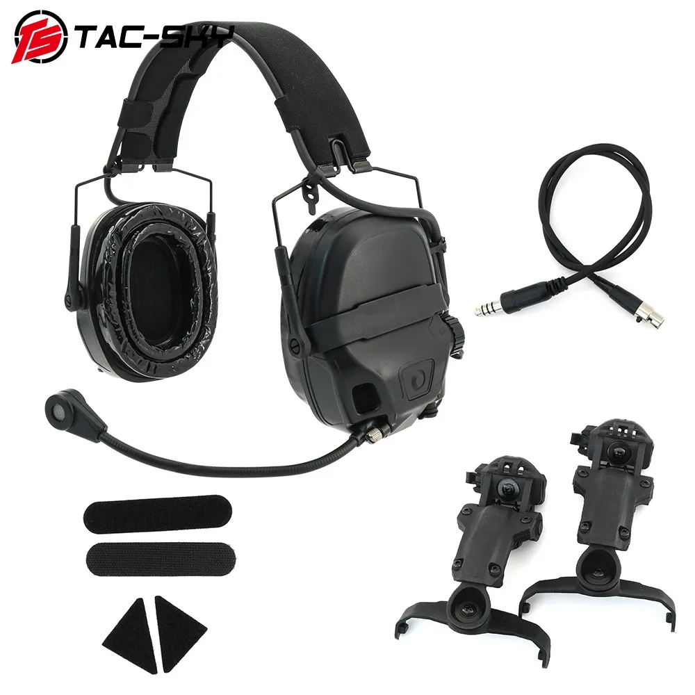 Tactical-AMP-Headset-Communication-Noise-Cancellation-Pickup-Civilian ...