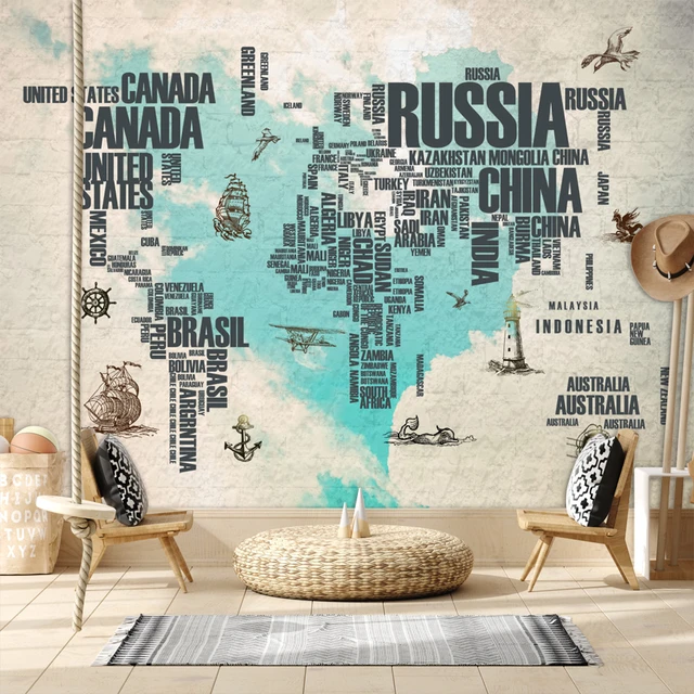 Map Wallpaper Home