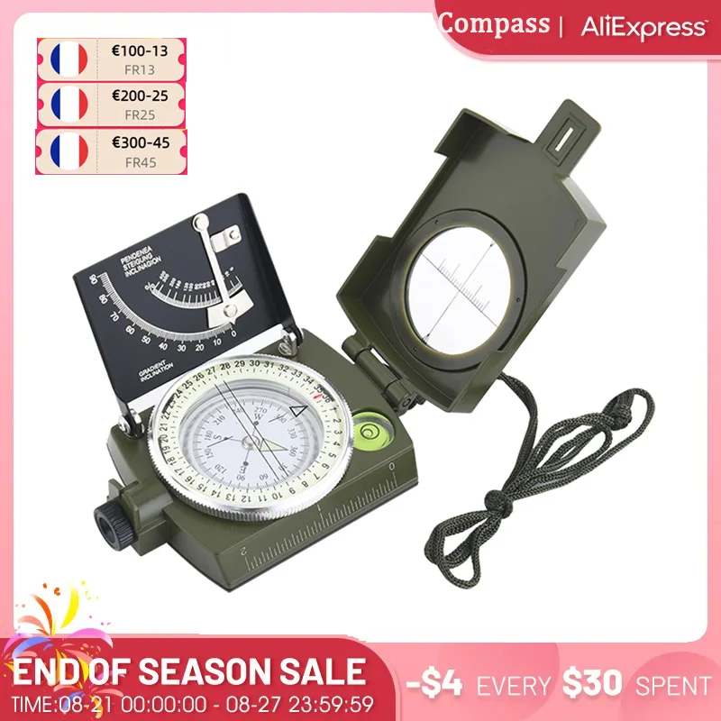 Mini-Tactical-Compass-Professional-Waterproof-Survival-Compass ...