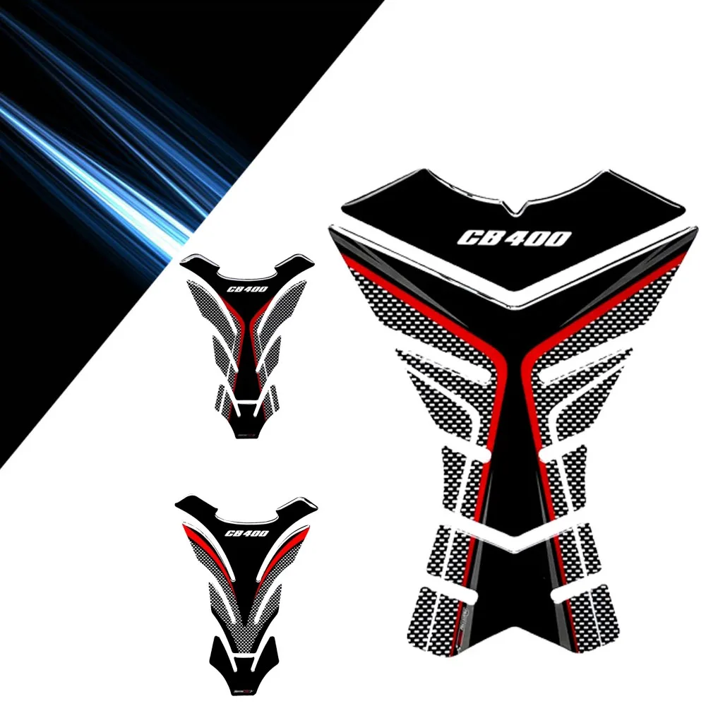 For HONDA CB400 CB 400 VTEC 1 2 3 4 5 6 Tankpad 3D Motorcycle Tank Pad ...