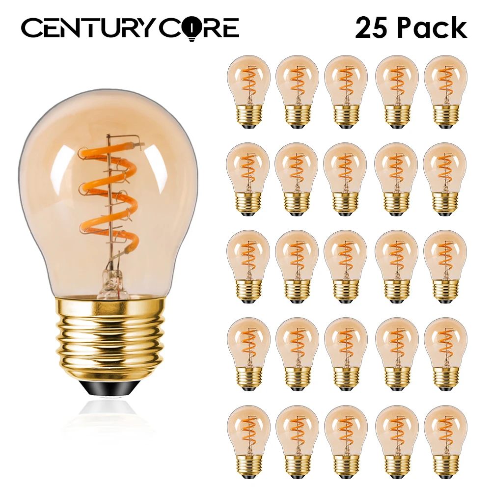 G45-Vintage-Led-Bulb-E27-220V-E26-110V-Dimmable-Light-3W-Amber-Indoor ...