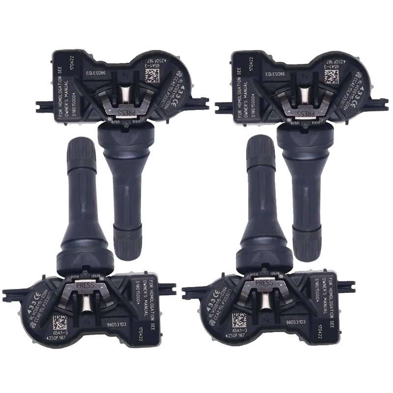 1/4PCS TPMS Car Tire Pressure Sensor for Mitsubishi ASX Attrage Eclipse ...