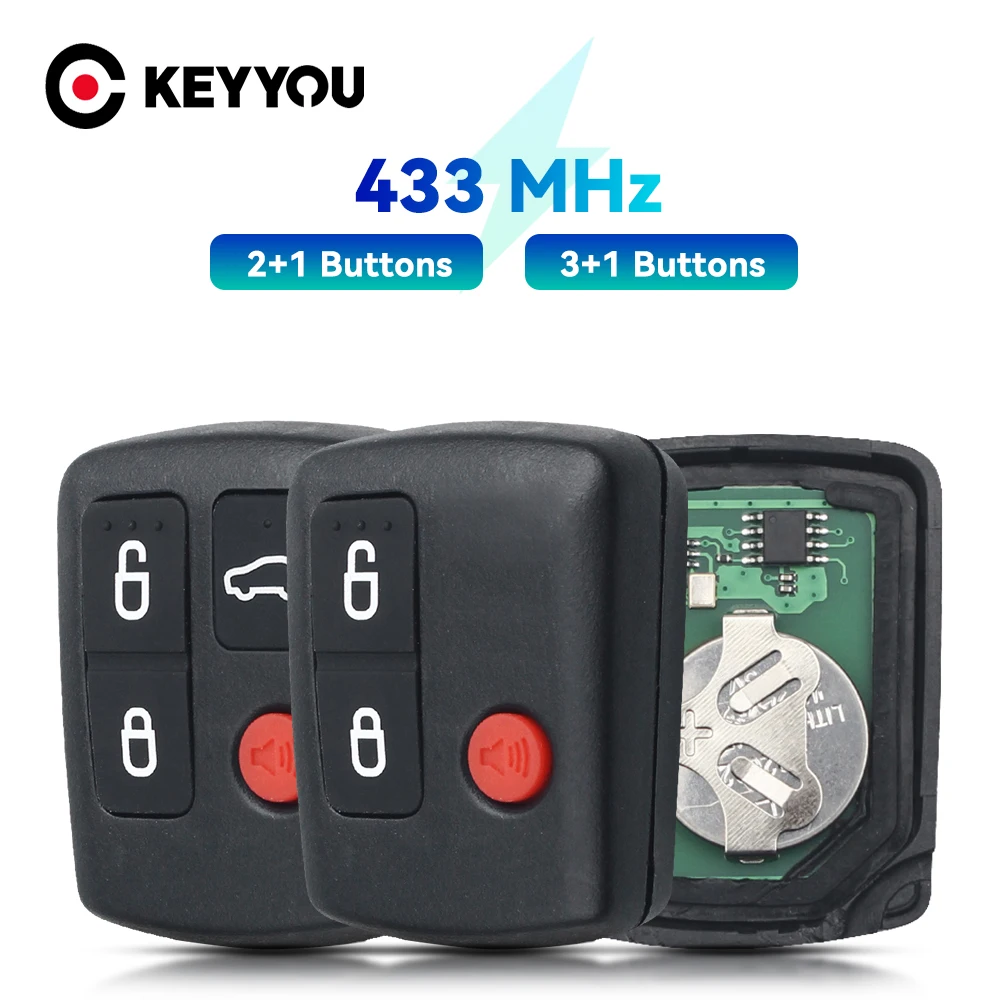 KEYYOU-433MHZ-For-Ford-BA-BF-Falcon-Sedan-Wagon-Keyless-Car-Remote-3-4 ...