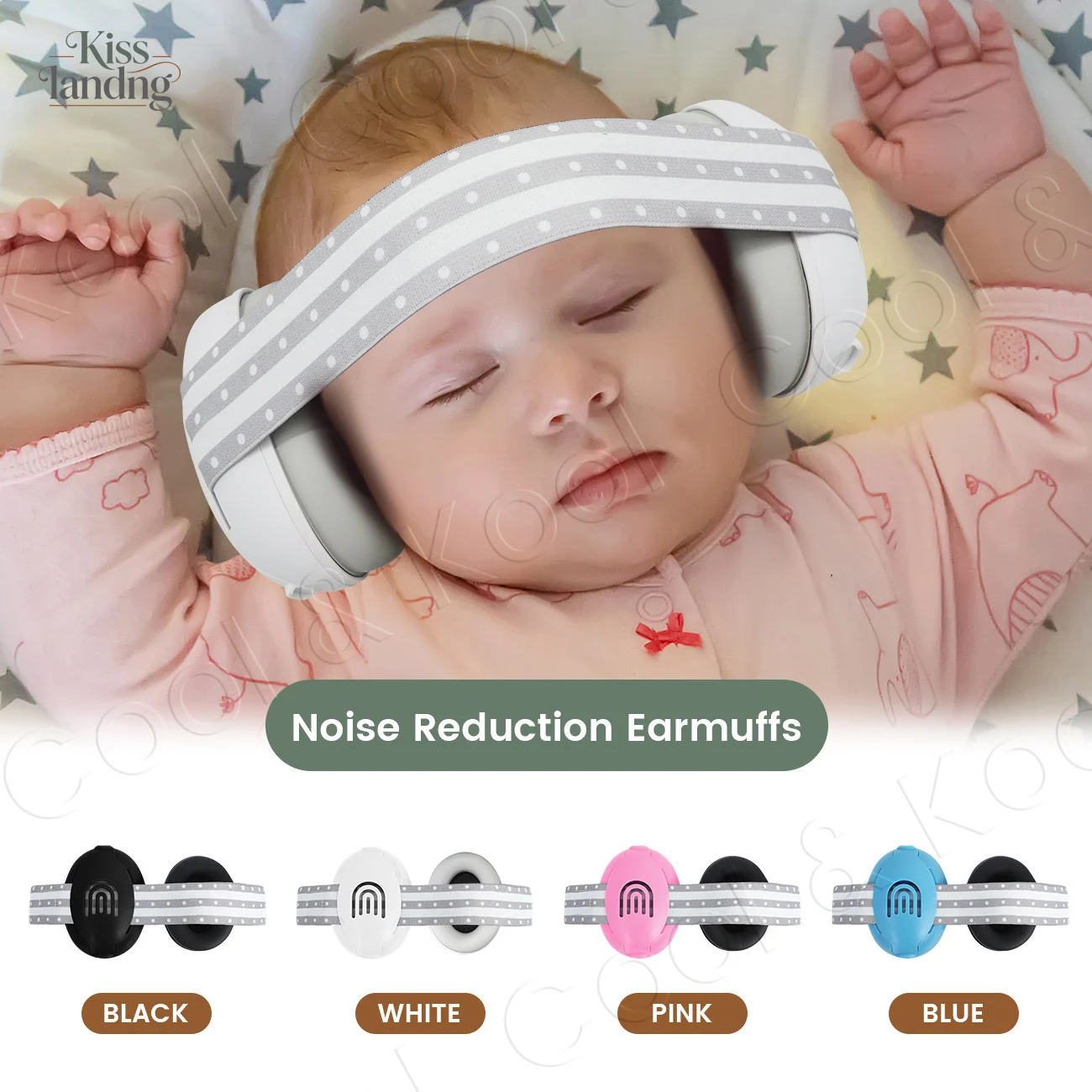 Adjustable Infant Earmuffs, Soft Noise Reduction Headphones Ideal for ...