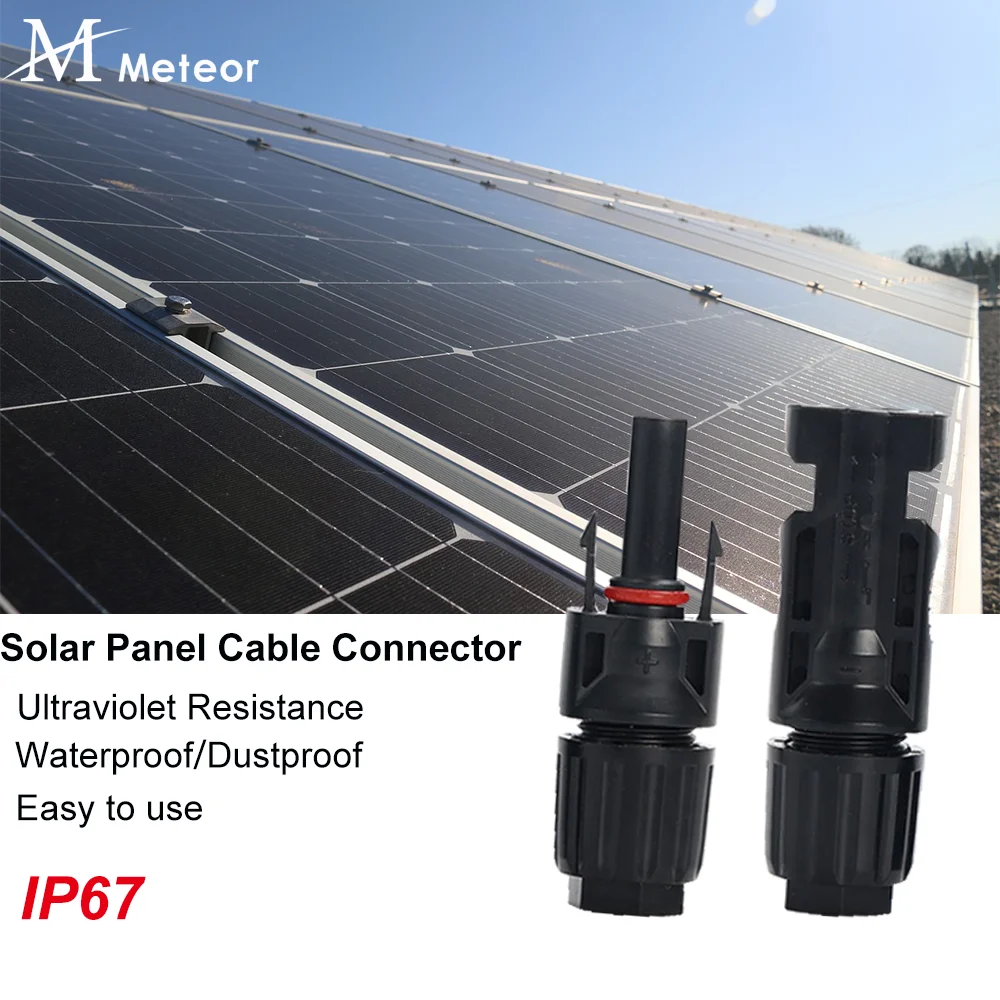 1000V-30A-Solar-Connector-Male-Female-Solar-Panel-Connectors-Waterproof ...
