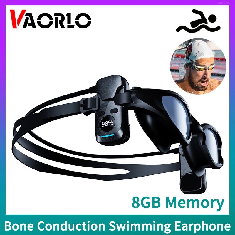 Bone-Conduction-Wireless-Headphone-Swimming-Diving-Dedicated-Underwater ...