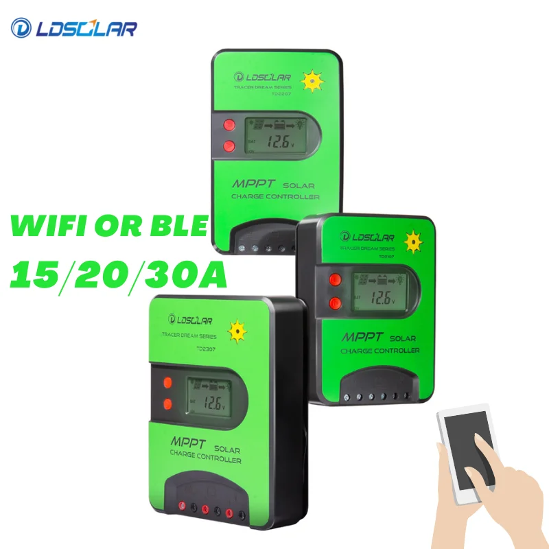 LDSOLAR-15A-20A-30A-MPPT-Solar-Charger-Controller-with-WIFI-or-BLE ...