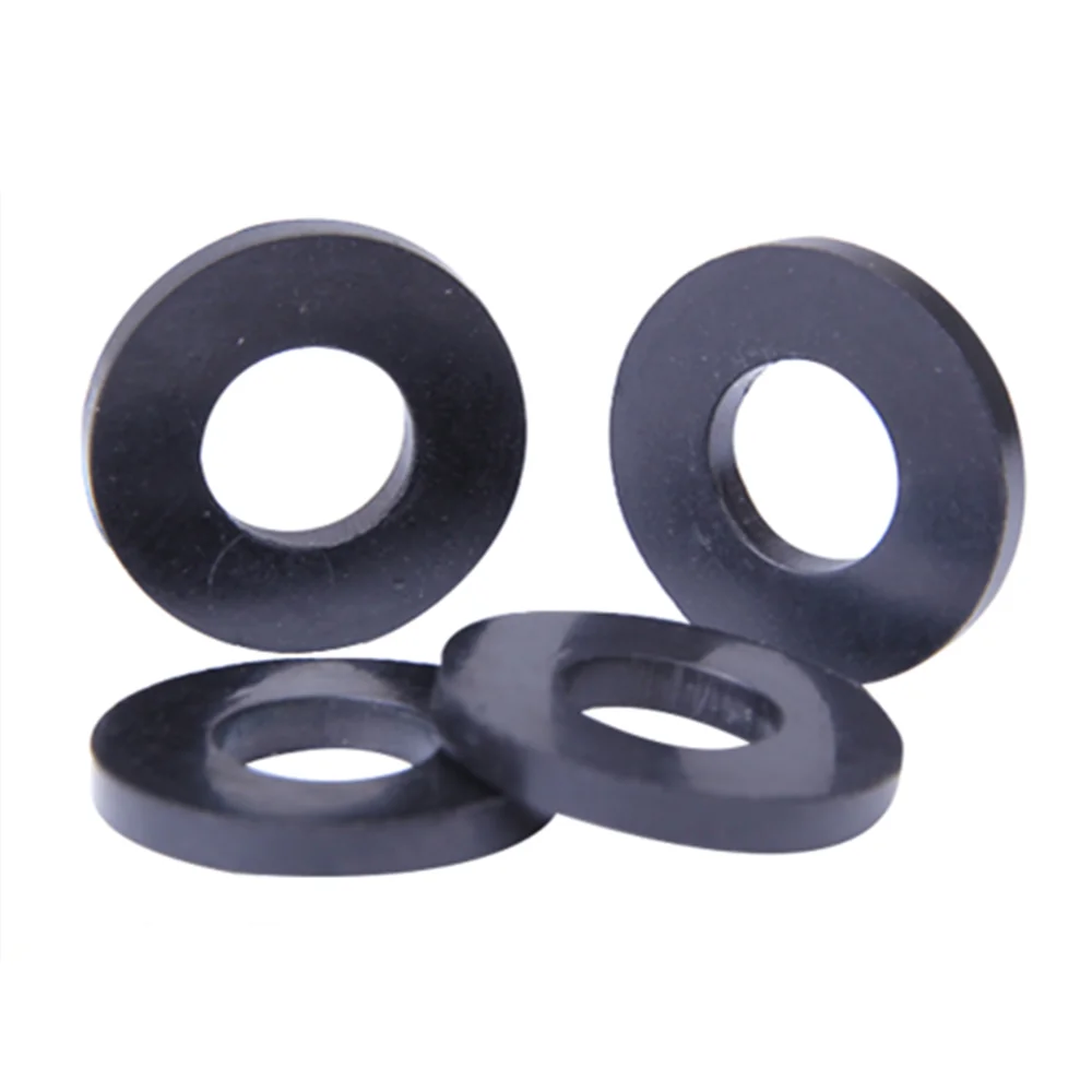 Rubber-Flat-Gaskets-NBR-Black-Flat-Washer-Anti-Oil-Seal-Washers ...